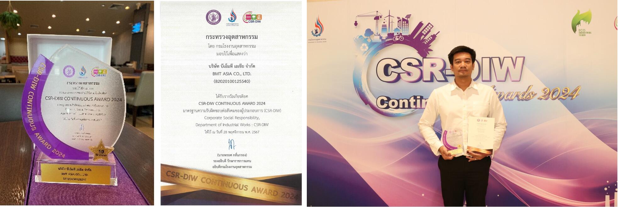 BMT Asia Co., Ltd. Honored with Three Prestigious Awards for Excellence in Sustainability and ...